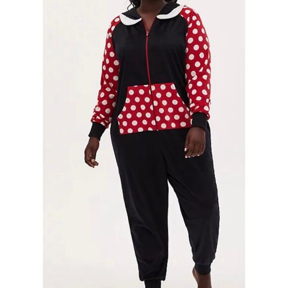 torrid | Pants & Jumpsuits | Torrid X Disney Minnie Mouse One Piece ...